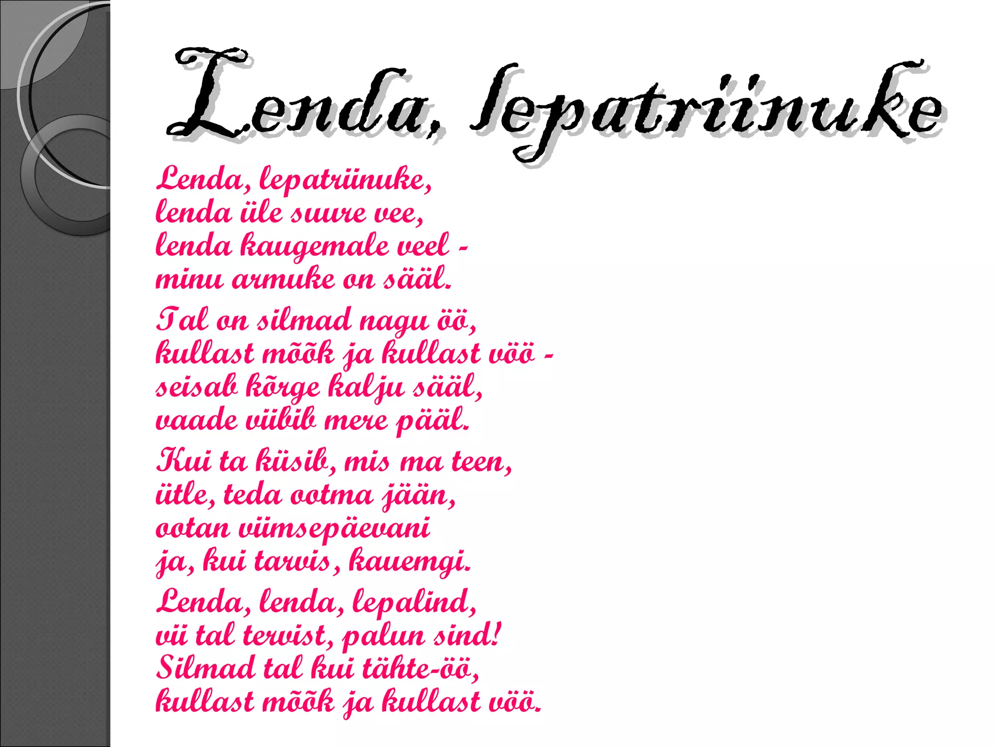 Anna Haava elulugu | PPT