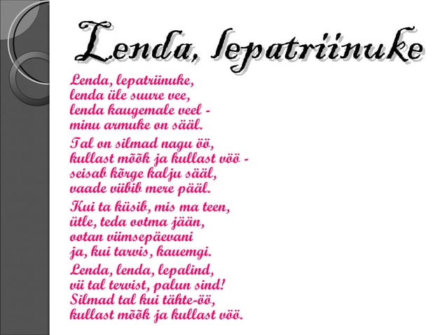 Anna Haava elulugu | PPT