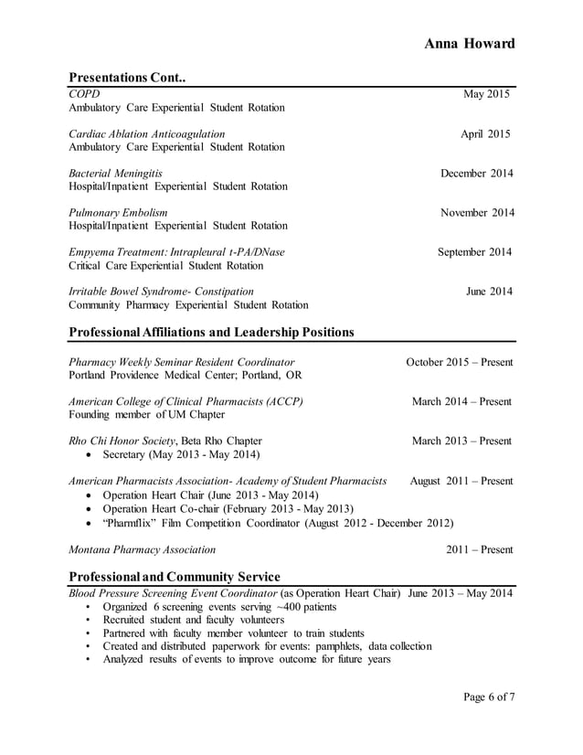 Anna howard cv 2015.11