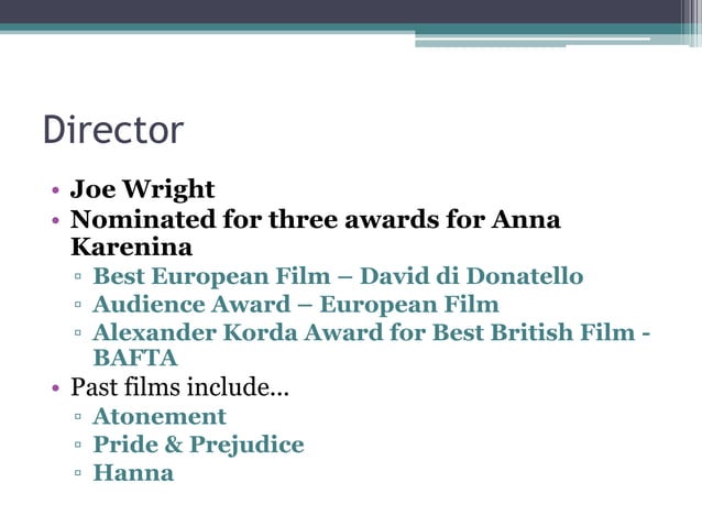 Anna Karenina Case Study | PPTX | Movies | Entertainment