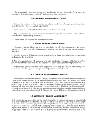 Annamalai mba solved assignments 2020 | PDF