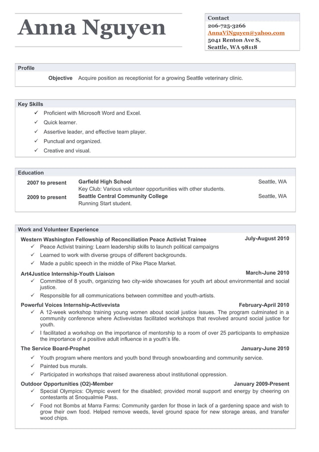 Anna nguyen's resume | PDF