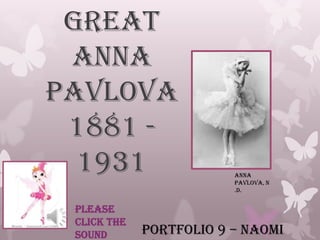 Anna pavlova | PPTX