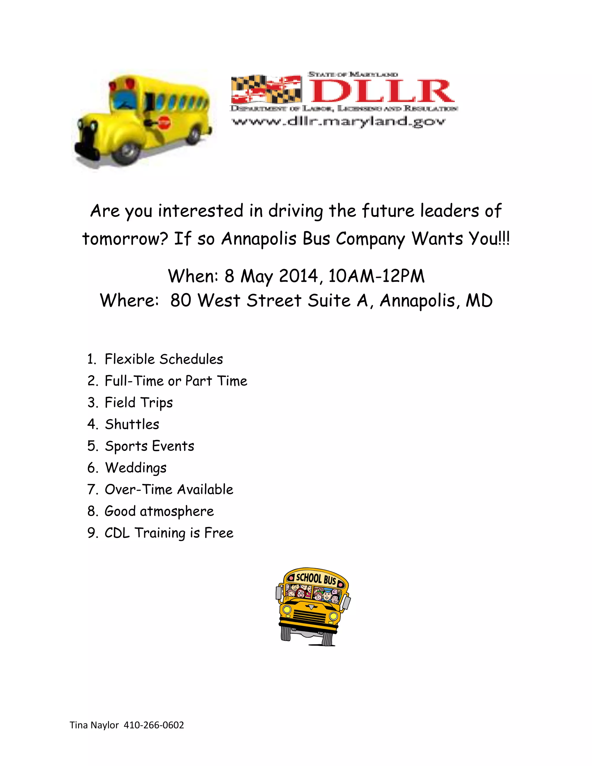 Annapolis Bus Company | DOCX