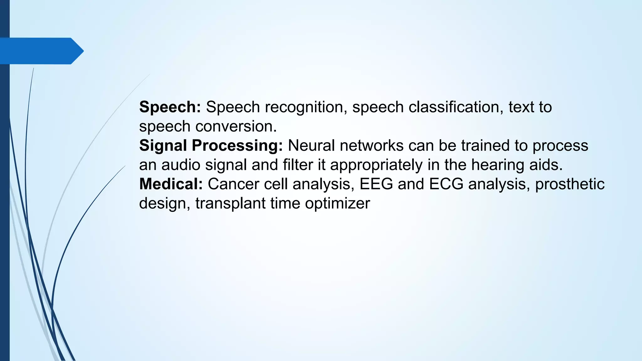 Application of Artificial Neural Network. | PDF
