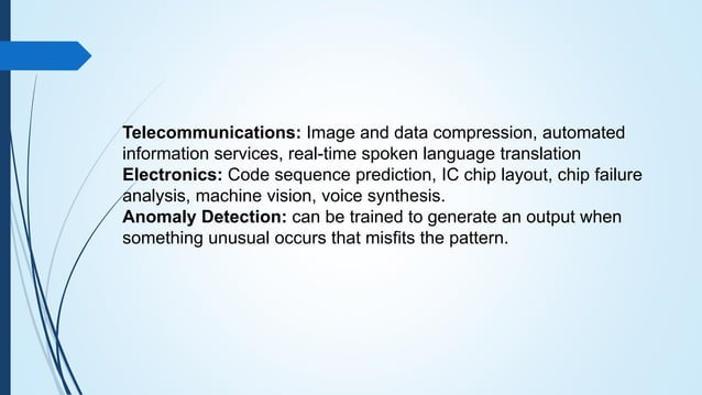 Application of Artificial Neural Network. | PPT