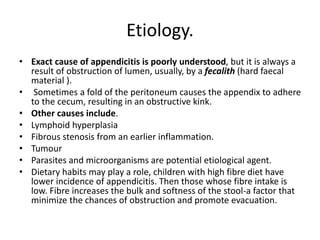 Acute Appendicitis | PPTX