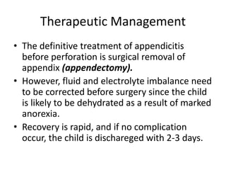 Acute Appendicitis | PPTX