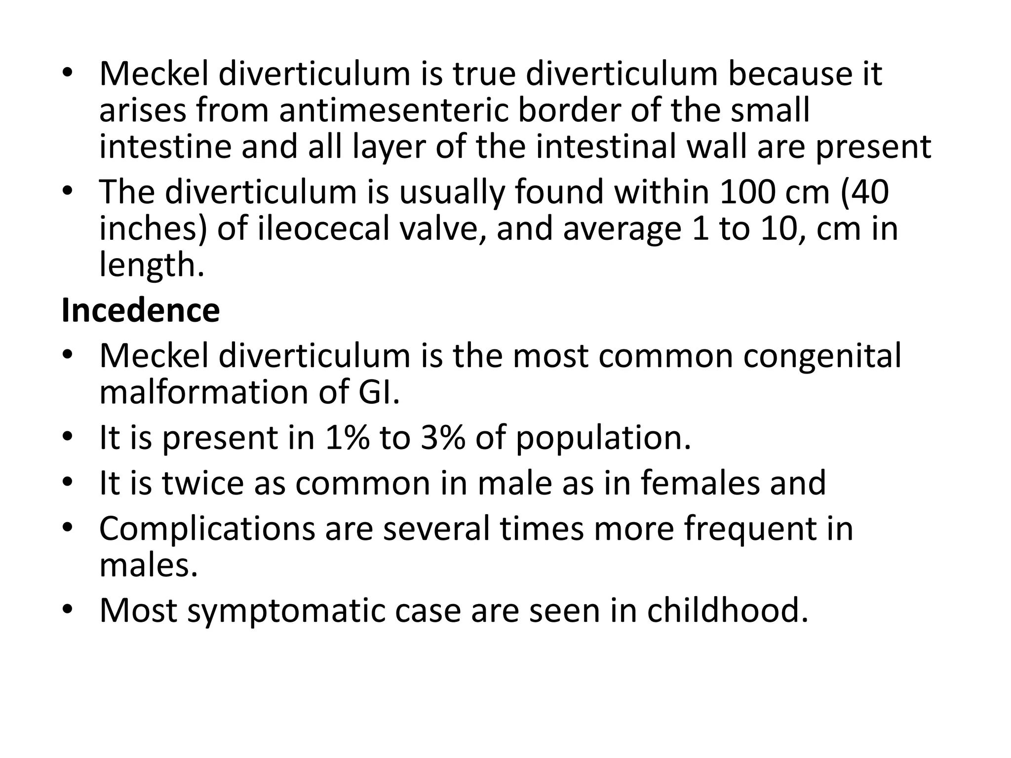 Meckel Diverticulum | PPTX