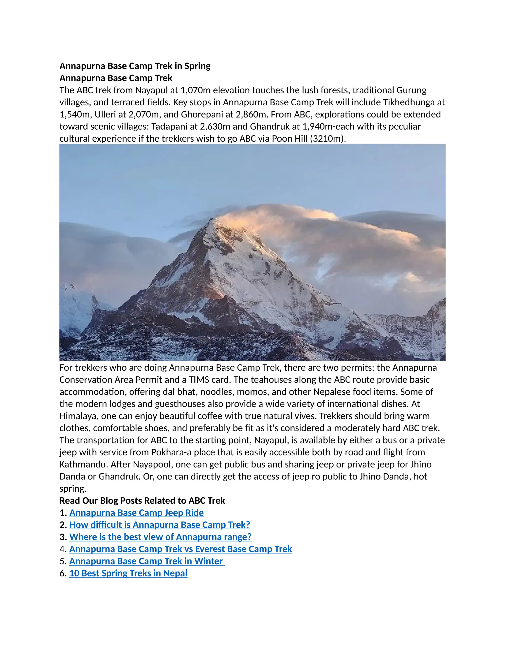 Annapurna Base Camp Trek in Spring.docx