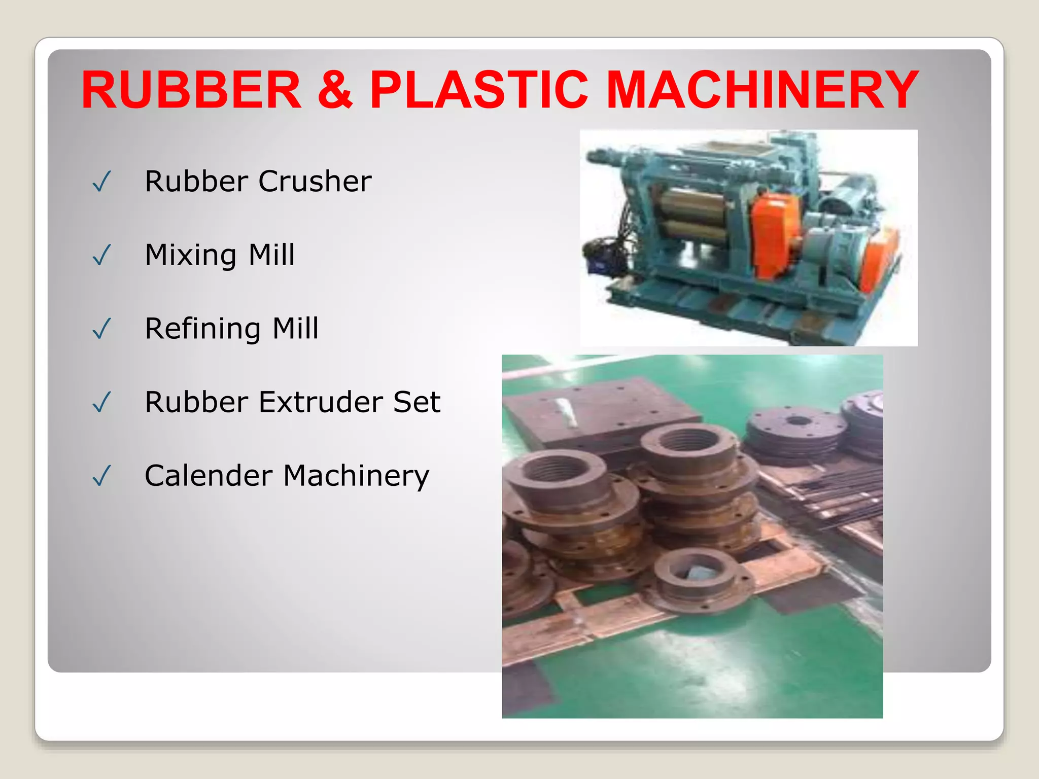 Operations and functions of calender rolls | PPTX