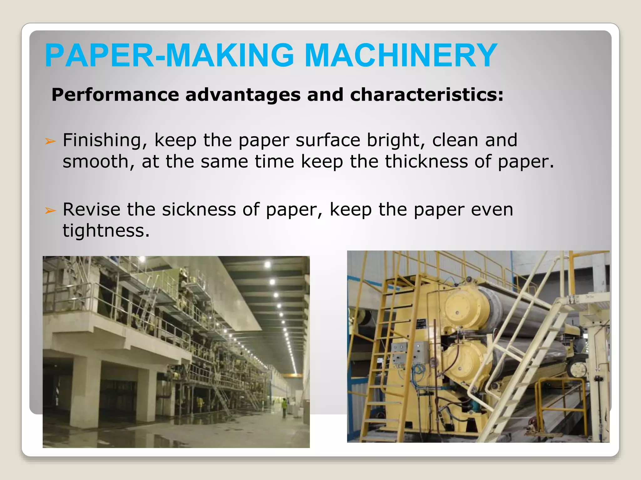 Operations and functions of calender rolls | PPTX