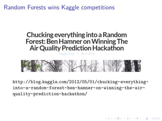 Random Forests: The Vanilla of Machine Learning - Anna Quach | PPT