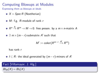 Computing F-blowups | PDF
