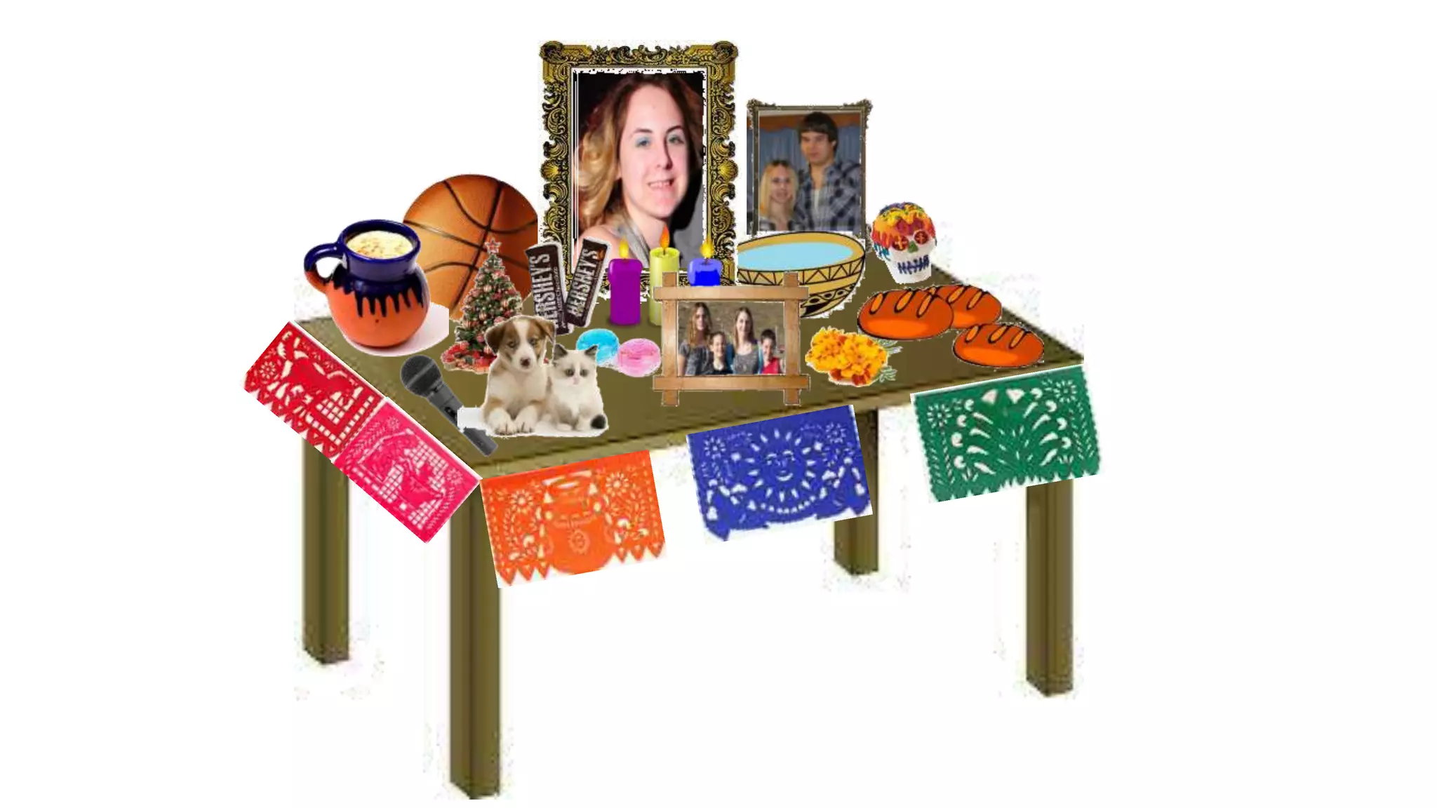 Anna spanish ofrenda table | PPT