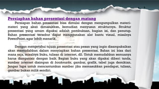 Teknik Presentasi | PDF