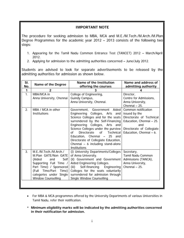 Anna university | PDF | Education industry | Industries