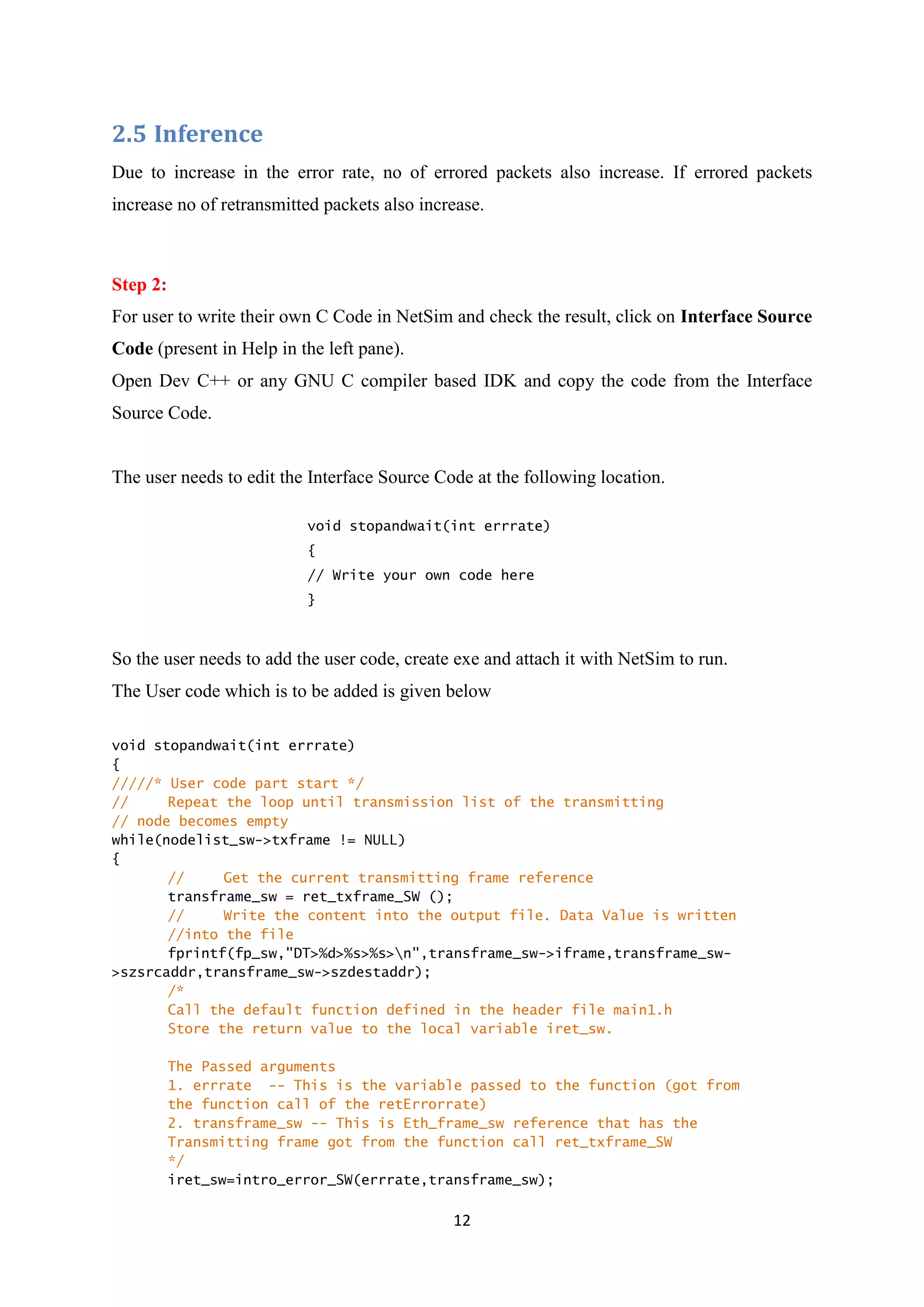Anna University Netsim Experiment Manual | PDF