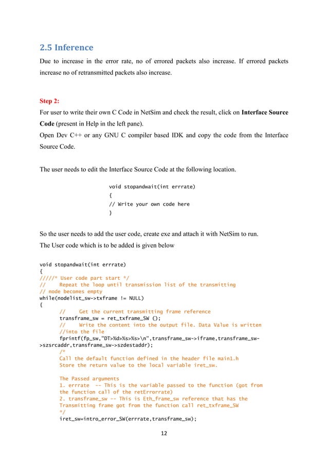 Anna University Netsim Experiment Manual | PDF
