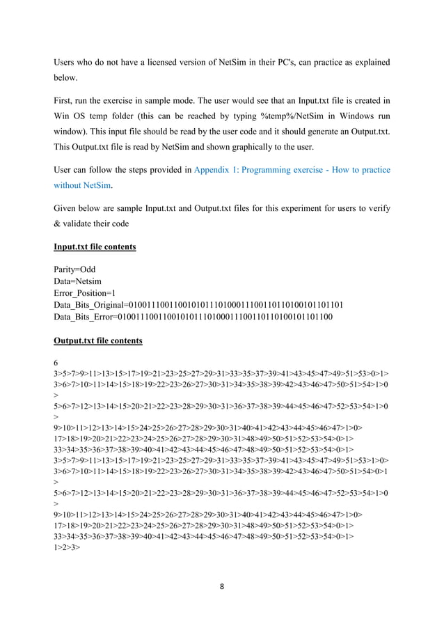 Anna University Netsim Experiment Manual | PDF