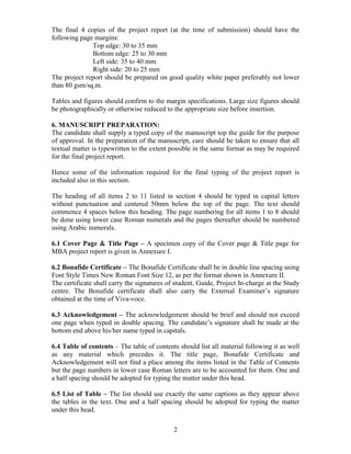 Anna university project guidelines (1) | DOC