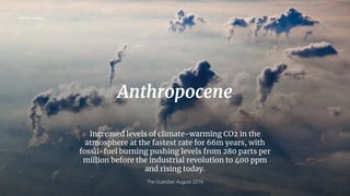 Design in the Anthropocene | PDF | Environment | Science