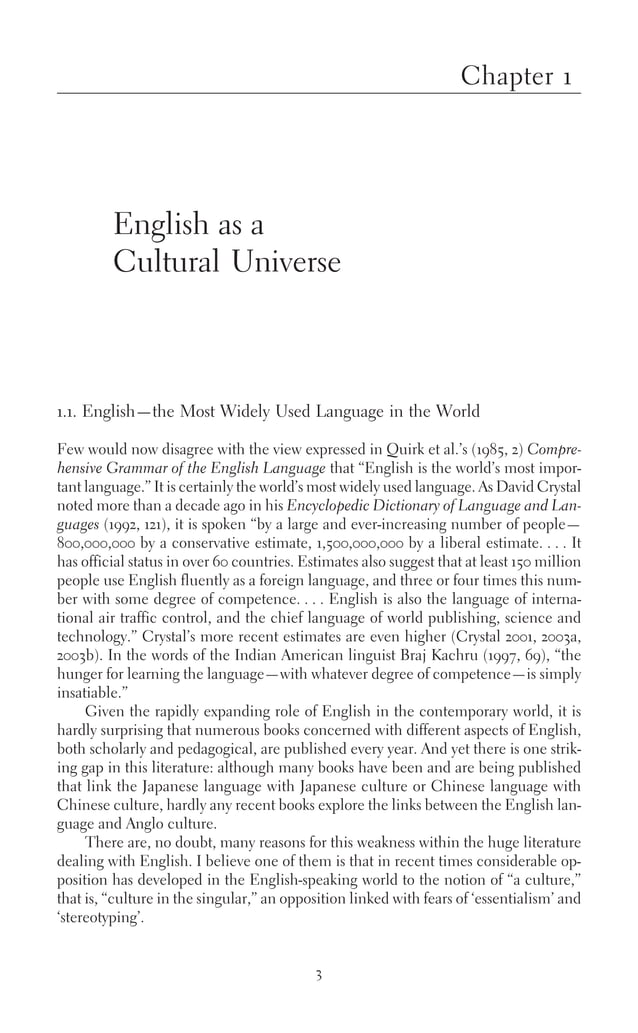 Anna wierzbicka english meaning and culture | PDF