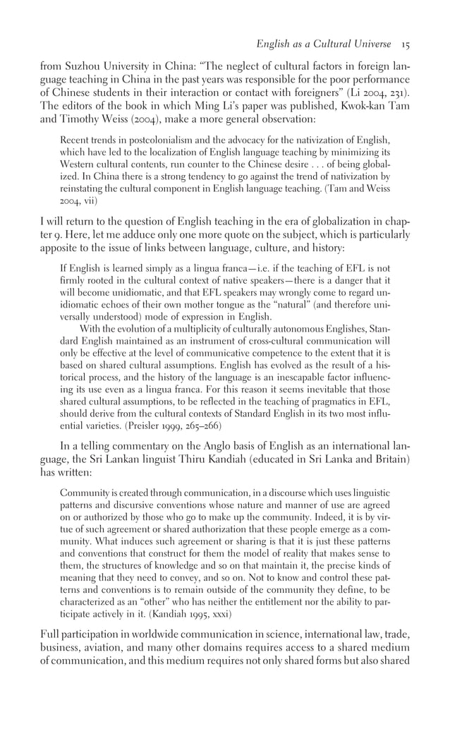 Anna wierzbicka english meaning and culture | PDF