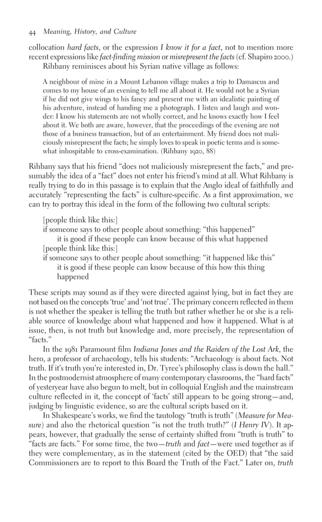 Anna wierzbicka english meaning and culture | PDF