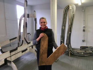 Anna Helpler Donates Sculpture Scrap | PPT