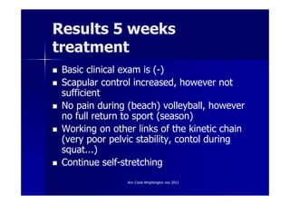 Ann cools 2 internal impingement [compatibiliteitsmodus] | PDF