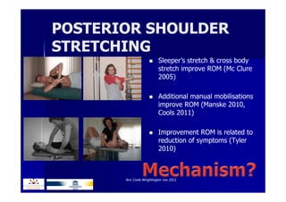 Ann cools 2 internal impingement [compatibiliteitsmodus] | PDF