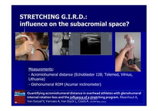 Ann cools 2 internal impingement [compatibiliteitsmodus] | PDF