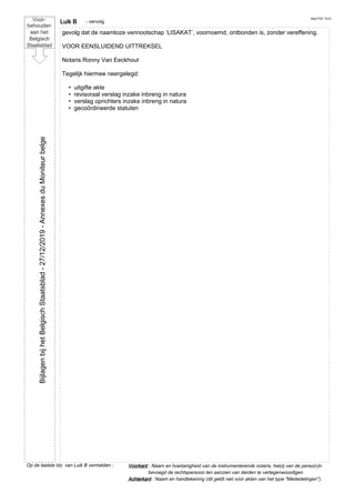 Anne en Françoise Santens richten MALPY INVEST op | PDF