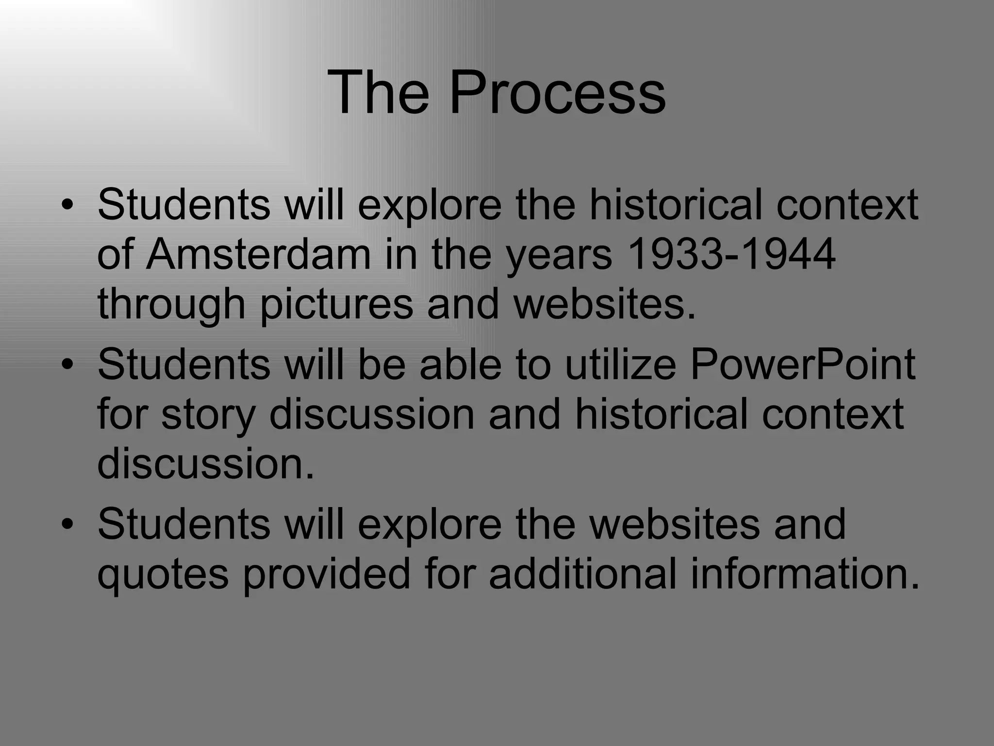 Anne Frank Power Point | PPT
