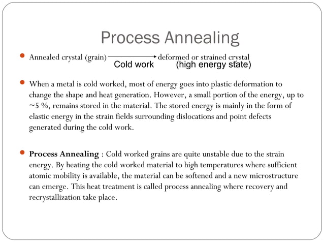 Annealing | PPT | Geology | Science