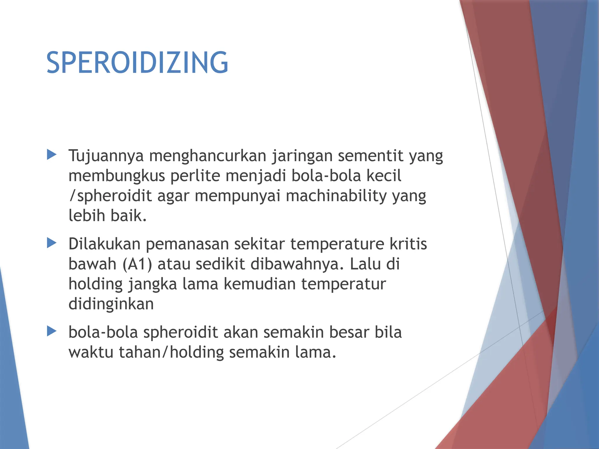 Proses heat treatment annealing material baja | PPT