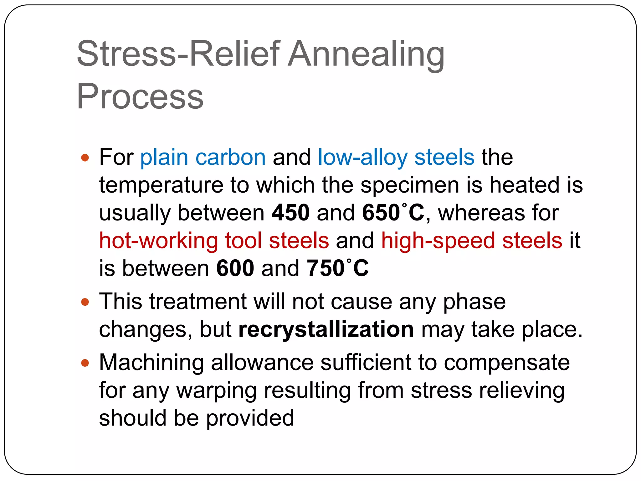 Annealing , normalizing , quenching , martensitic transformation (1) | PPTX