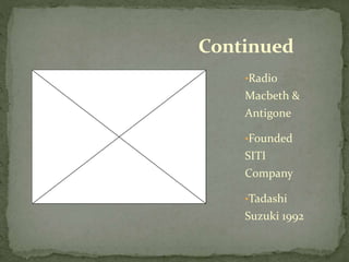 Anne Bogart's Viewpoints | PPTX