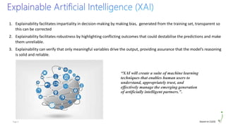 Explainable Artificial Intelligence (XAI): Precepts, Methods, and ...