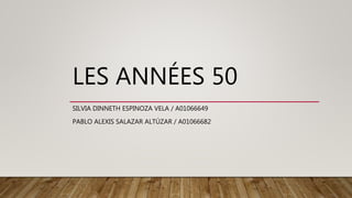 Années 50 | PPT
