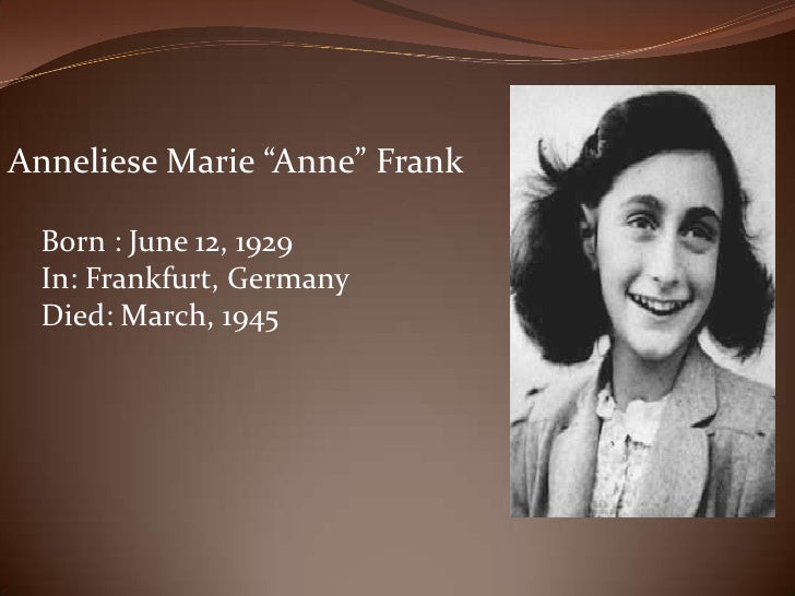 Anne Frank