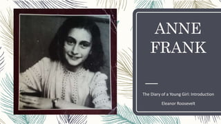 Anne frank | PPTX