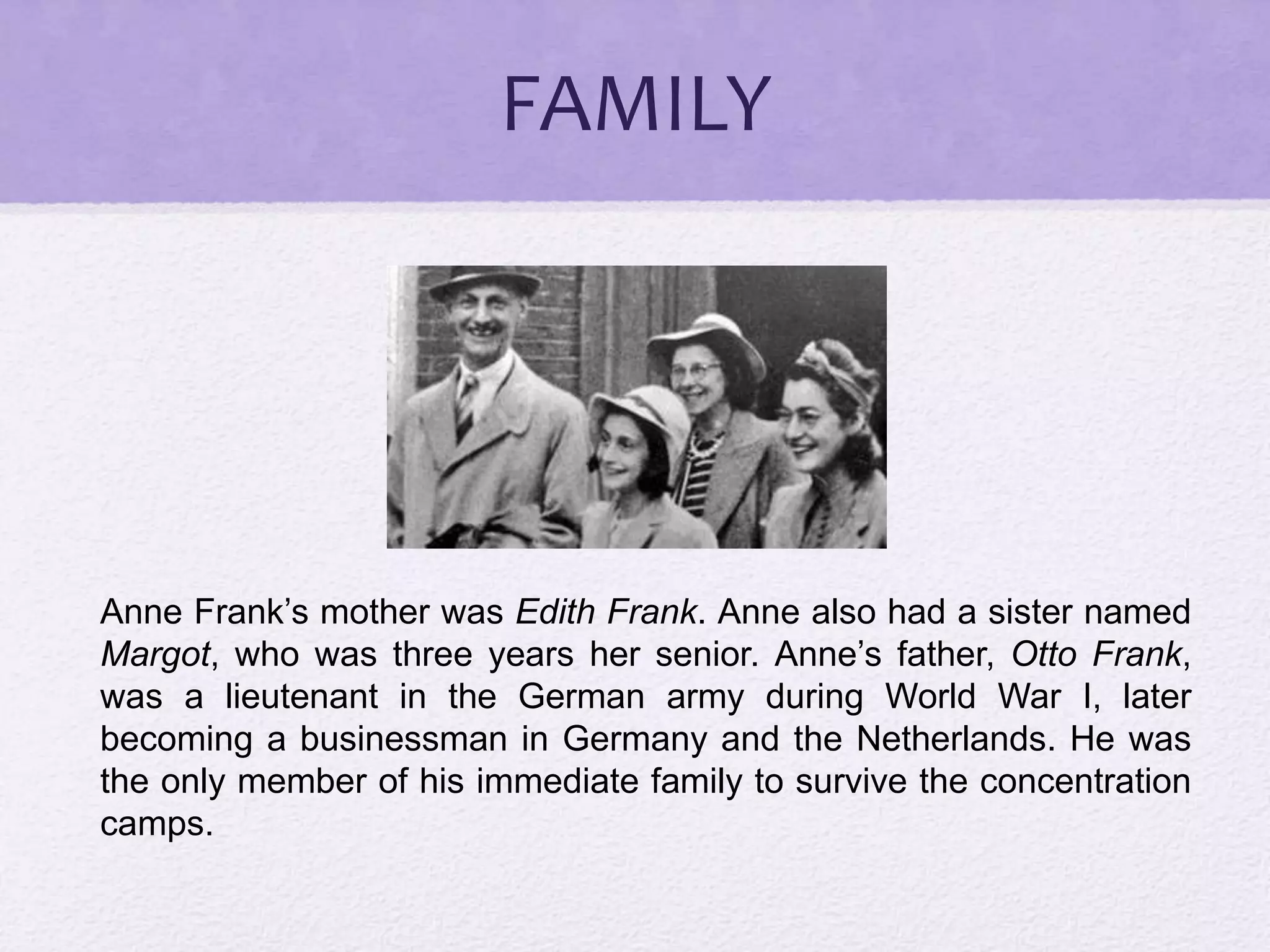 Anne frank | PPTX