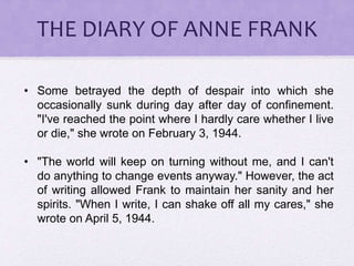 Anne frank | PPTX