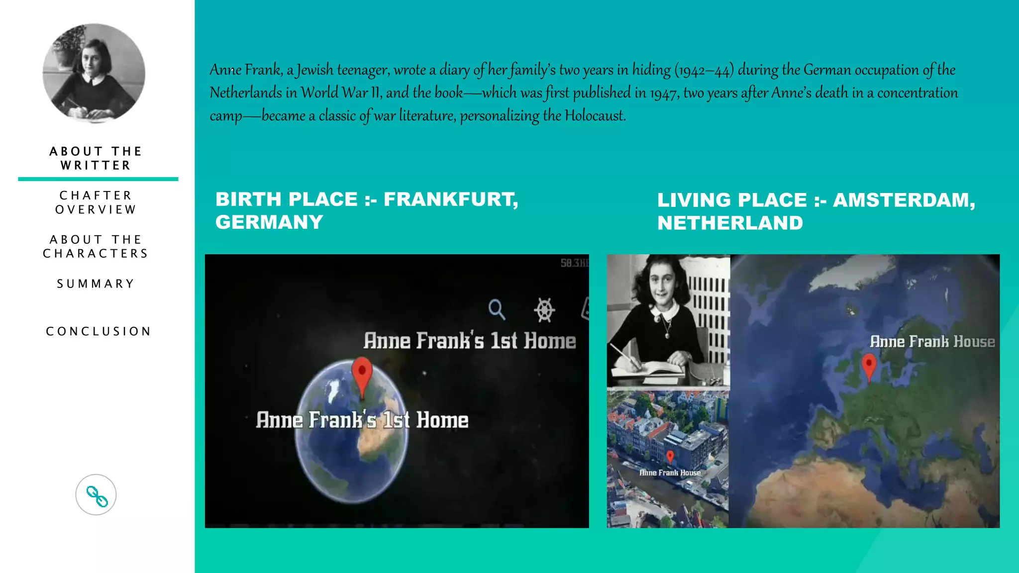 From the diary of anne Frank class 10 ppt | PPTX