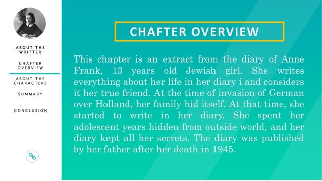 From the diary of anne Frank class 10 ppt | PPTX