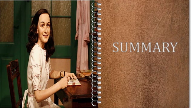 From the diary of anne Frank class 10 ppt | PPTX