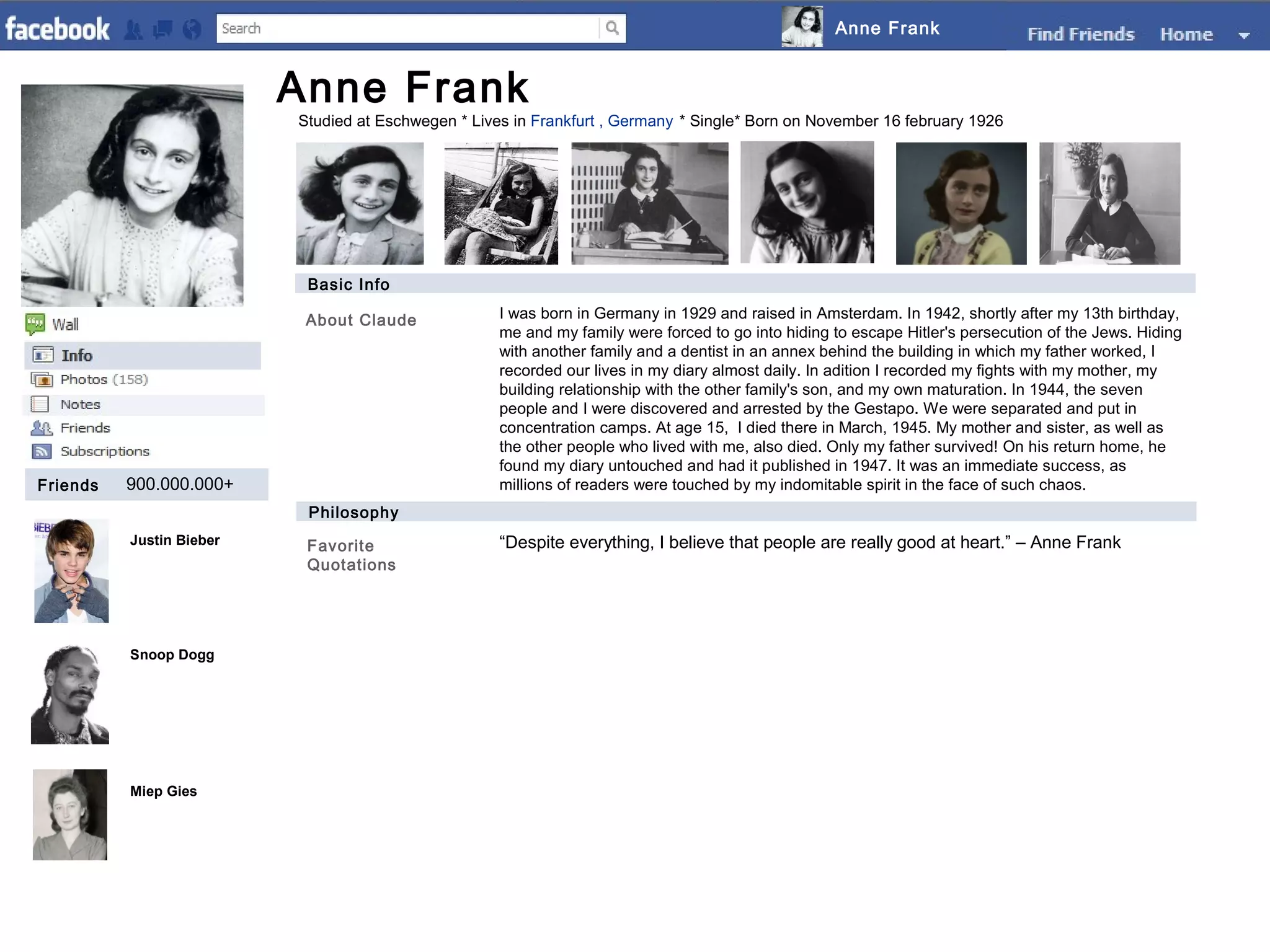 Anne frank | PPT