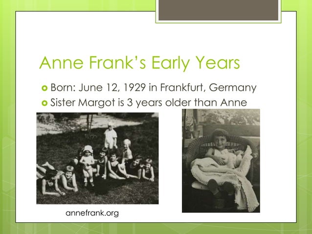 Anne Frank Introduction | PPT